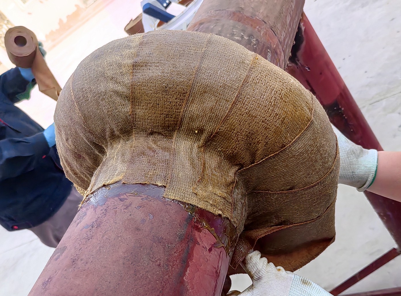 Waterproof Pipe Wrapping Tape Petrolatum Tape Insulation Wrap