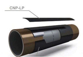 High Temperature Heat Shrink Wrap Around Sleeves With Closure Patch For ...